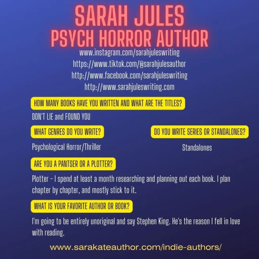 Indie Author Interview Features – SARA KATE AUTHOR