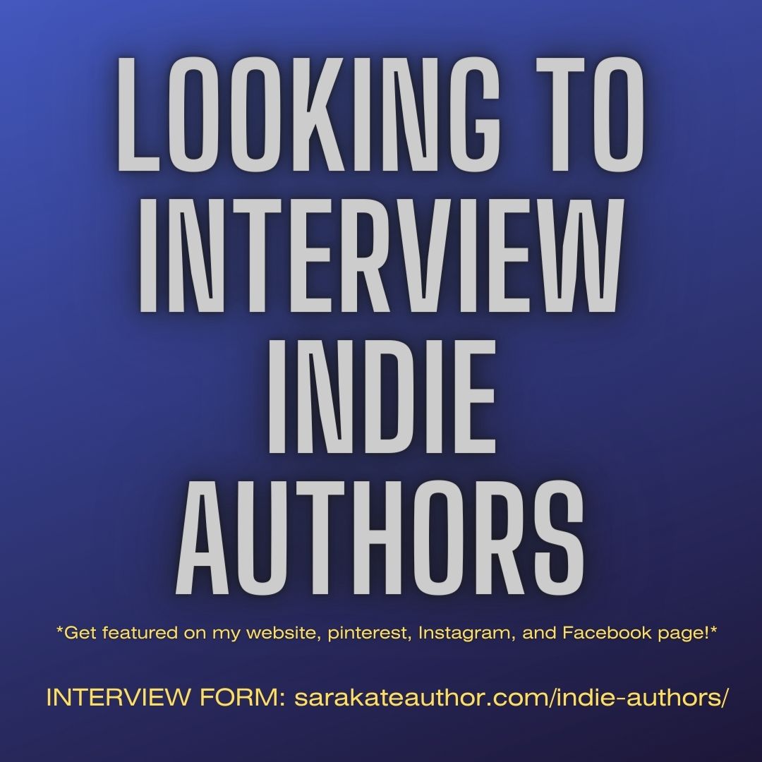 Indie Author Feature – SARA KATE AUTHOR